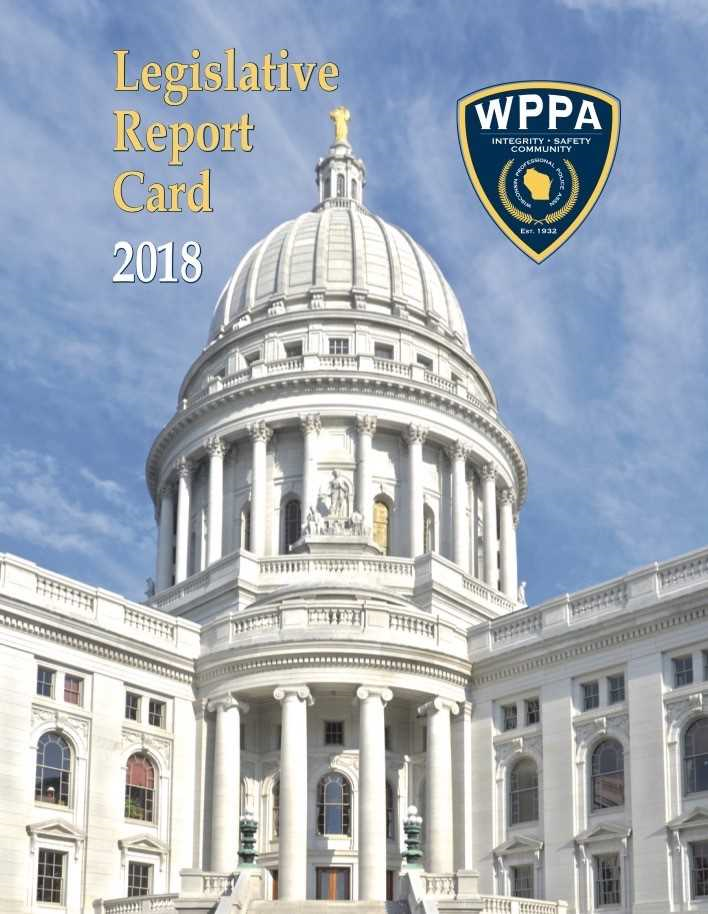 The WPPA Issues Its 2018 Legislative Report Card | Wisconsin ...